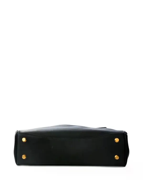 Balenciaga Leather Rodeo Tote Bag - Black