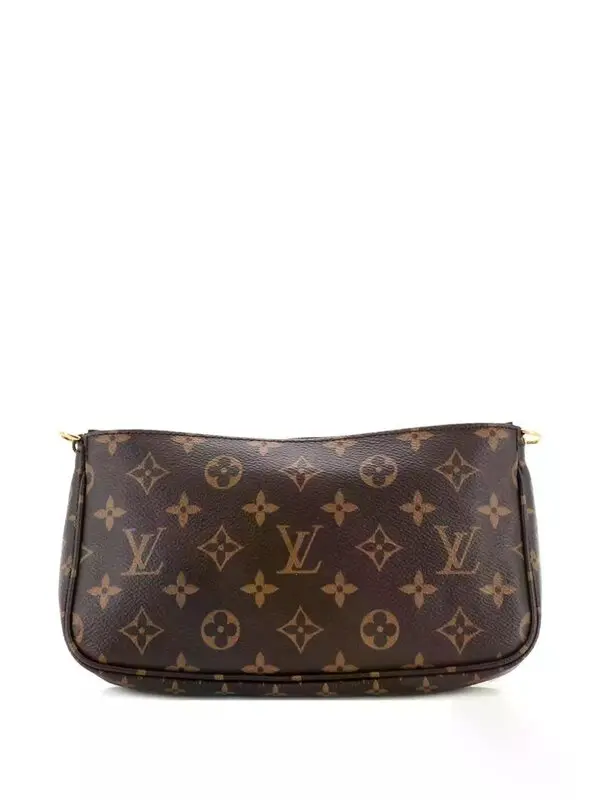 LOUIS VUITTON Multi Pochette Accessoires Monogram Canvas Crossbody Bag - Brown