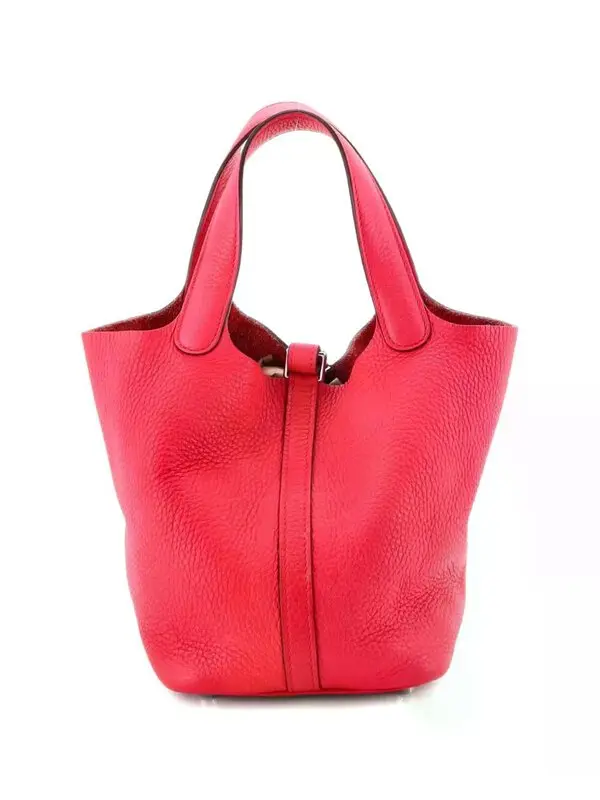 Hermès Picotin Lock Clemence Pm Bucket Bag - Pink