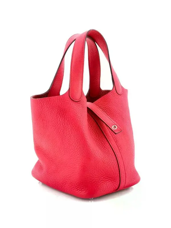 Hermès Picotin Lock Clemence Pm Bucket Bag - Pink