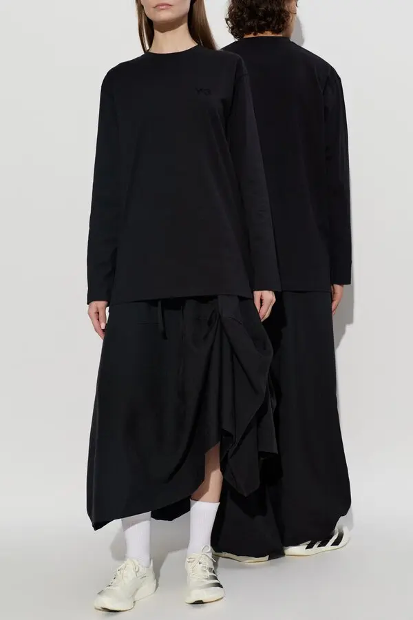 Y3 Logo T-shirt - Black