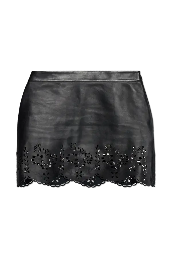 Isabel Marant Leather Mini Skirt