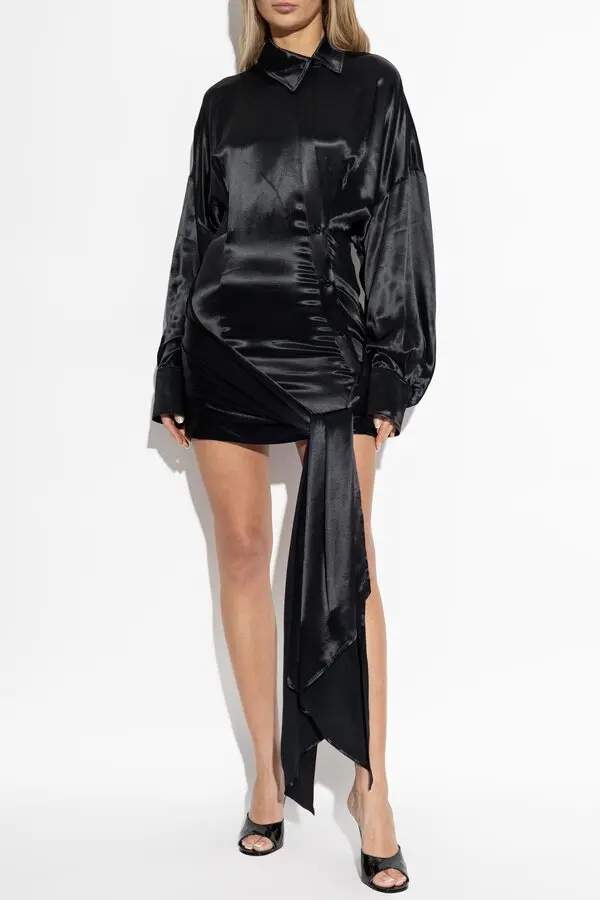 Attico Loose-fit Viscose Dress