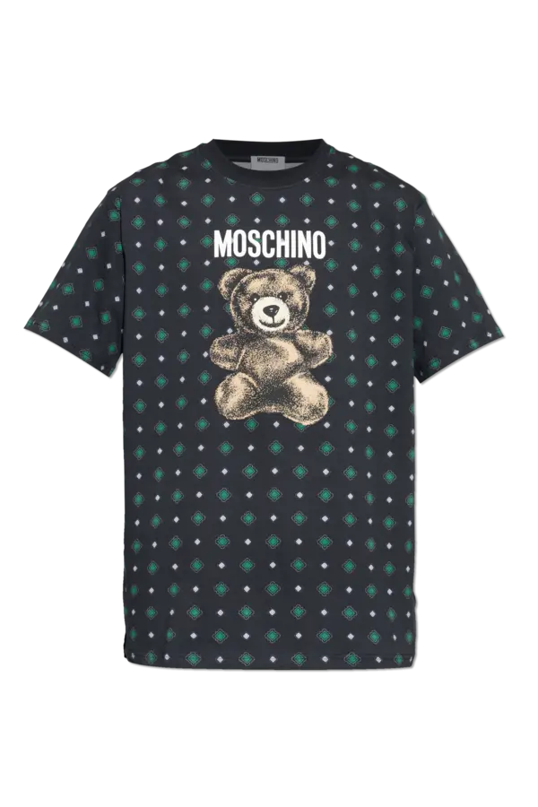 Moschino T-shirt With Print - Black