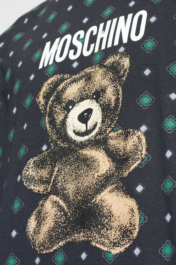 Moschino T-shirt With Print - Black