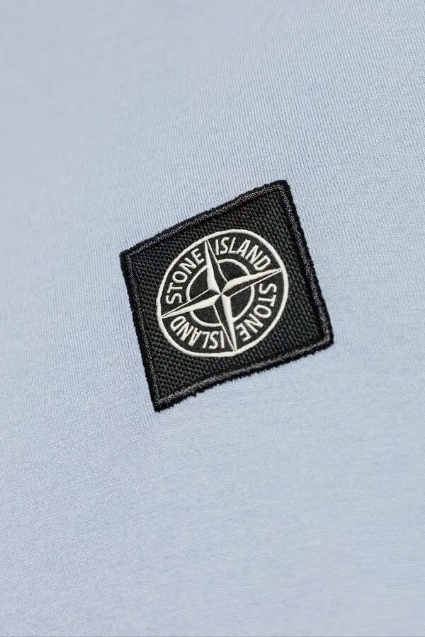 Stone Island T-shirt With Logo Patch