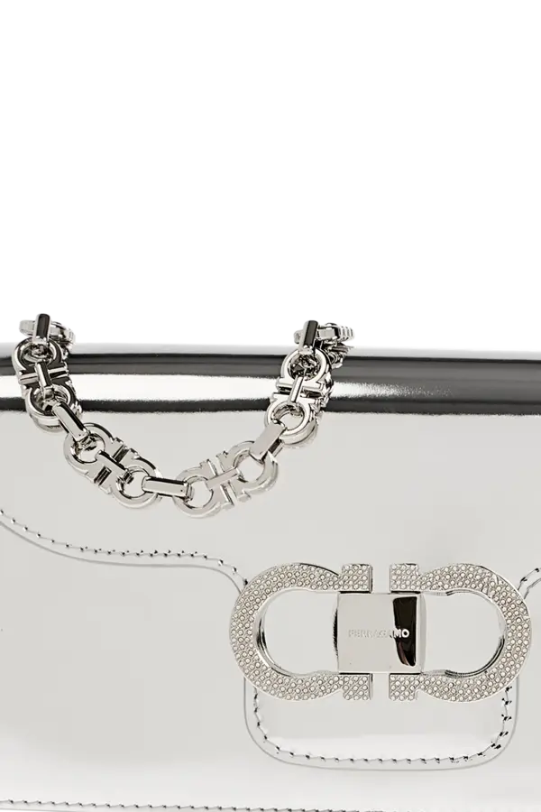 FERRAGAMO Gancini Mini Clutch