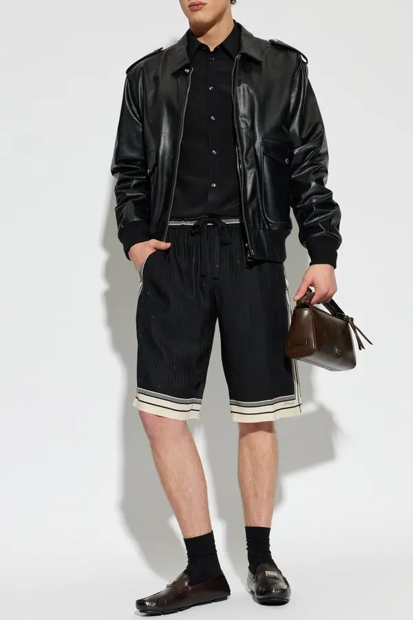 Dolce & Gabbana Silk Shorts