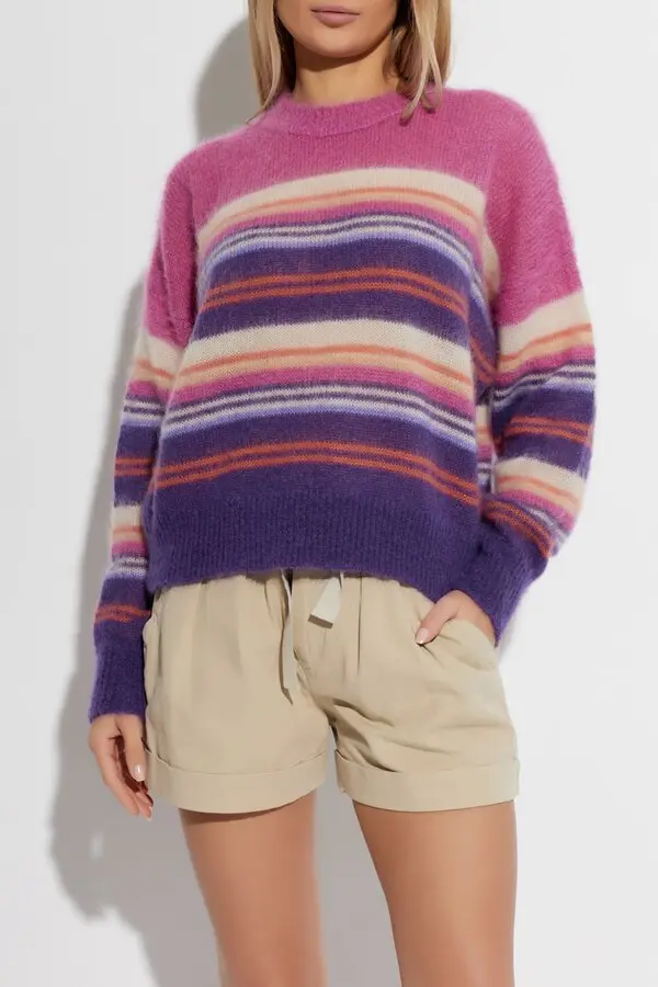 MARANT ETOILE Drussell Striped Sweater - Multicolour