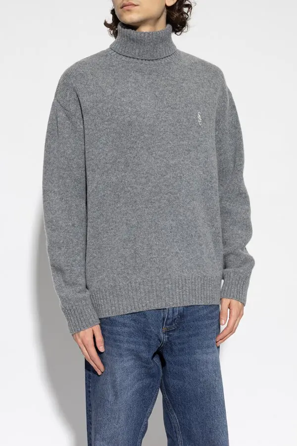 SPORTY & RICH Central Park Drop’ Sweater - Grey