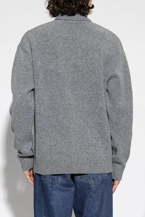 SPORTY & RICH Central Park Drop’ Sweater - Grey