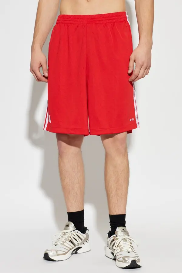 Adidas X Arte Loose Fit Shorts - Red