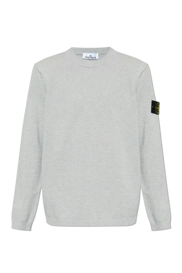 Stone Island Crew Neck Fine Knit Sweater