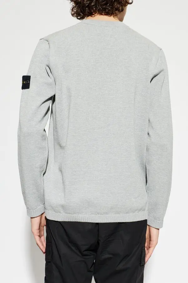 Stone Island Crew Neck Fine Knit Sweater