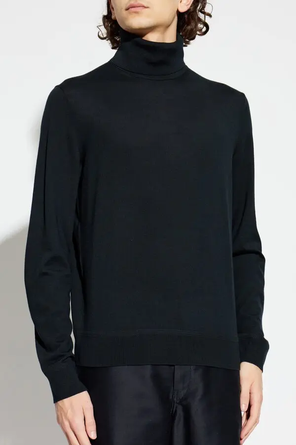 TOM FORD Wool Turtleneck - Black