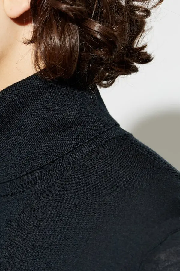 TOM FORD Wool Turtleneck - Black