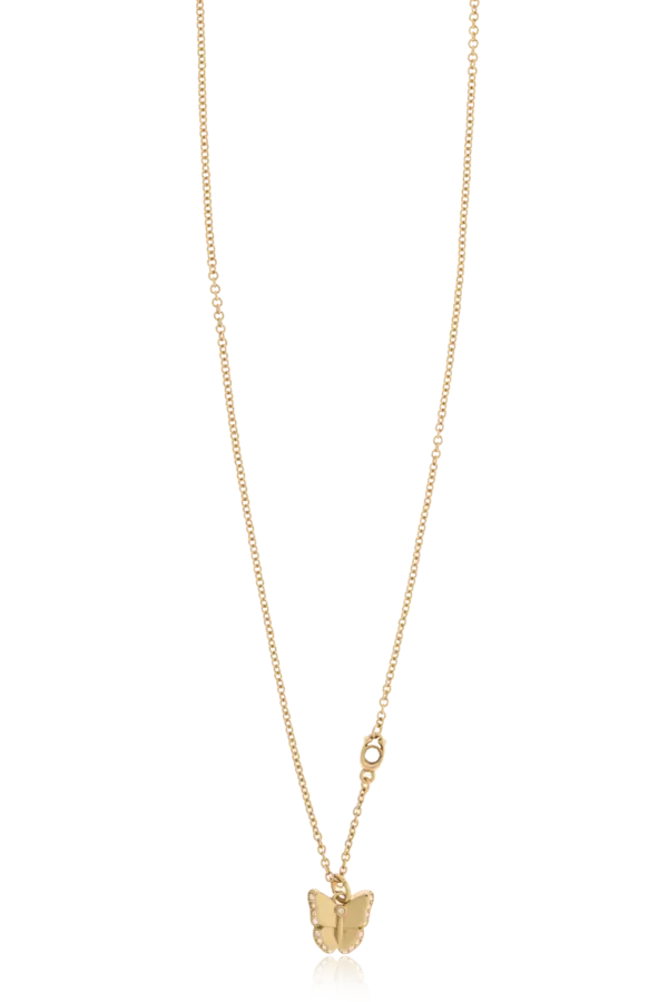 Coach Brass Necklace - Gold