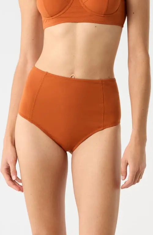 Ulla Johnson Zahara High-waist Bikini Bottom - Sienna