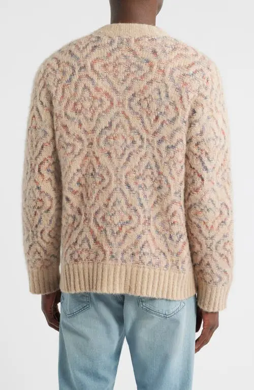CORRIDOR Somatic Alpaca & Cotton Blend Cardigan - Natural