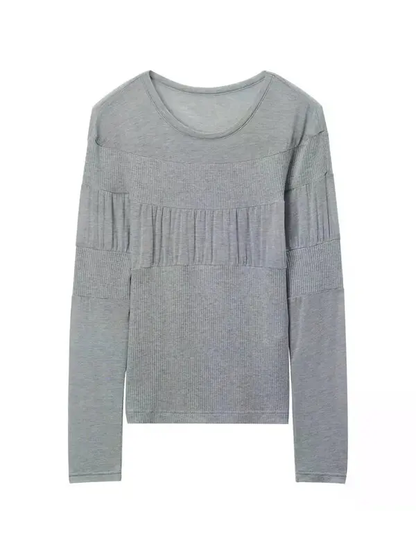Y’s Ribbed-knit Panelled Sweater