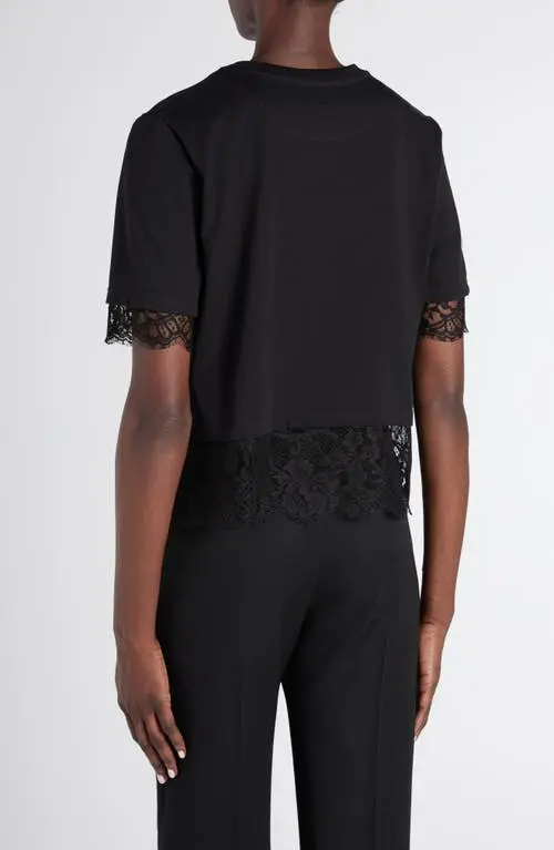 Alexander McQueen Lace Layer T-shirt