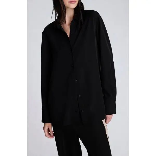KENNETH COLE Oversized Button-up Shirt