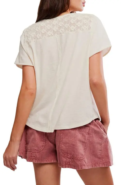 Free People Heirloom Henley Top