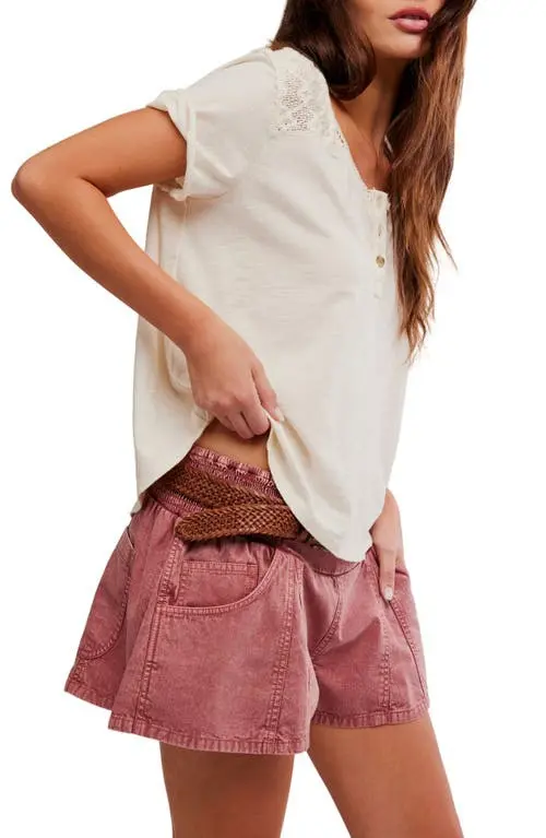 Free People Heirloom Henley Top
