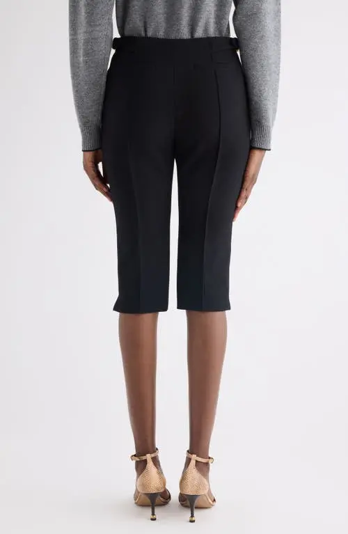 Chloé Tailored Wool Crepe Capri Trousers