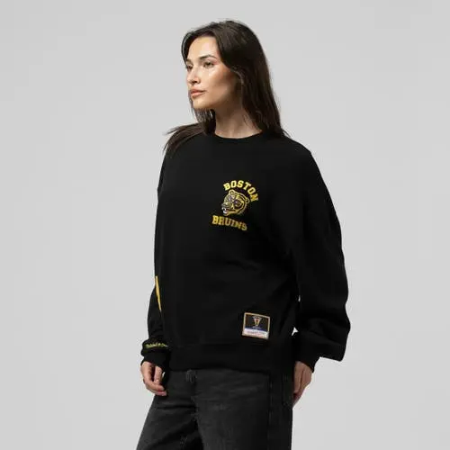 Mitchell & Ness Boston Bruins Vintage Crewneck Sweatshirt