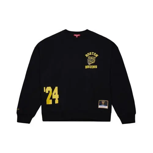 Mitchell & Ness Boston Bruins Vintage Crewneck Sweatshirt