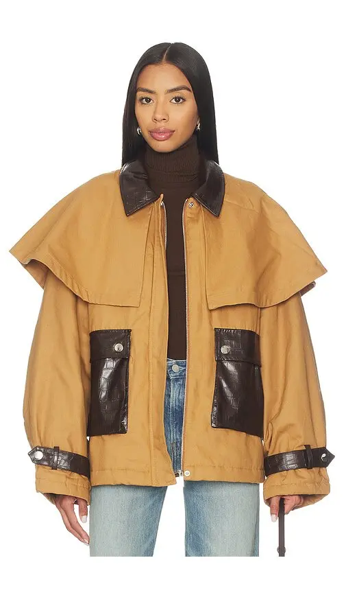 WeWoreWhat Cocoon Barn Jacket