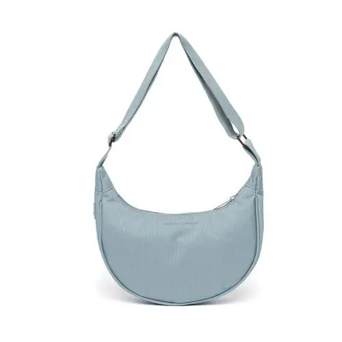 LEFRIK Lua Half Moon Bag - Stone Blue