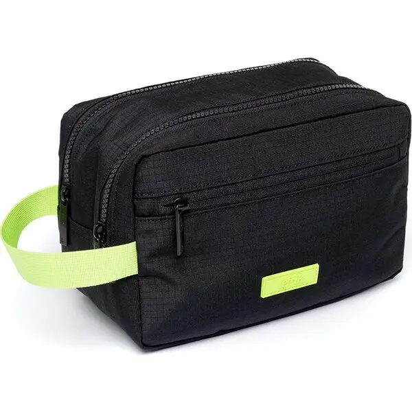 LEFRIK Lithe Neo Washbag - Black Lime