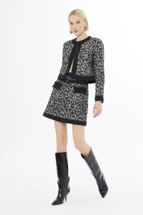GIZIA Jacket And Skirt Set