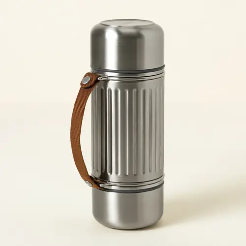UNCOMMON GOODS Insulated Flask For Two Black & Blum