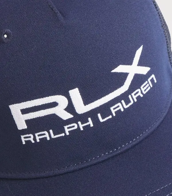Rlx Ralph Lauren Logo Trucker Cap