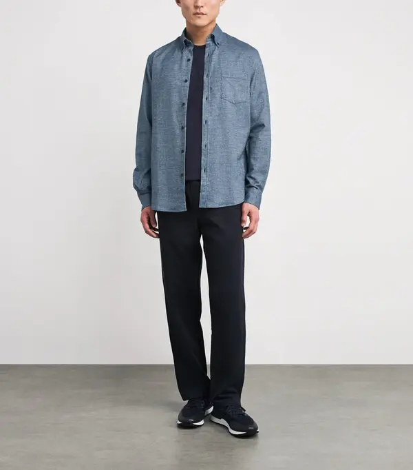 Sunspel Brushed Cotton Shirt
