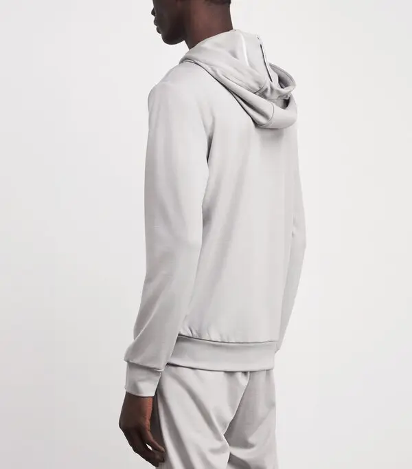 Marco Pescarolo Virgin Wool-blend Zip-up Hoodie