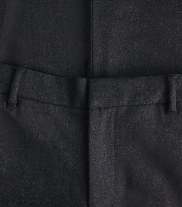 Sunspel Wool Cashmere Straight Trousers
