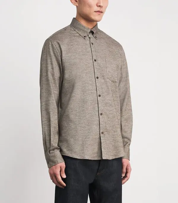 Sunspel Brushed Cotton Shirt