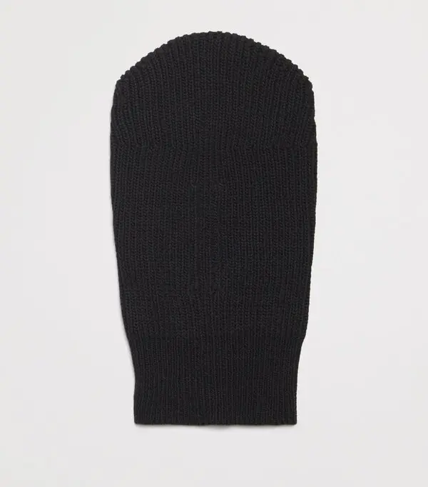 Rick Owens Virgin Wool Skull Balaclava
