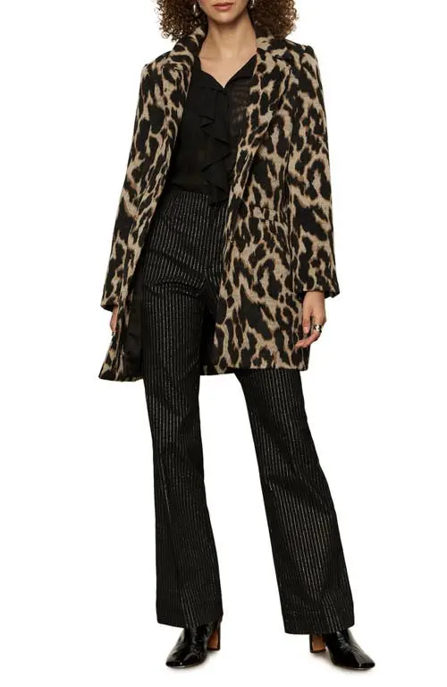 Sanctuary Downtown Leopard Print Jacket