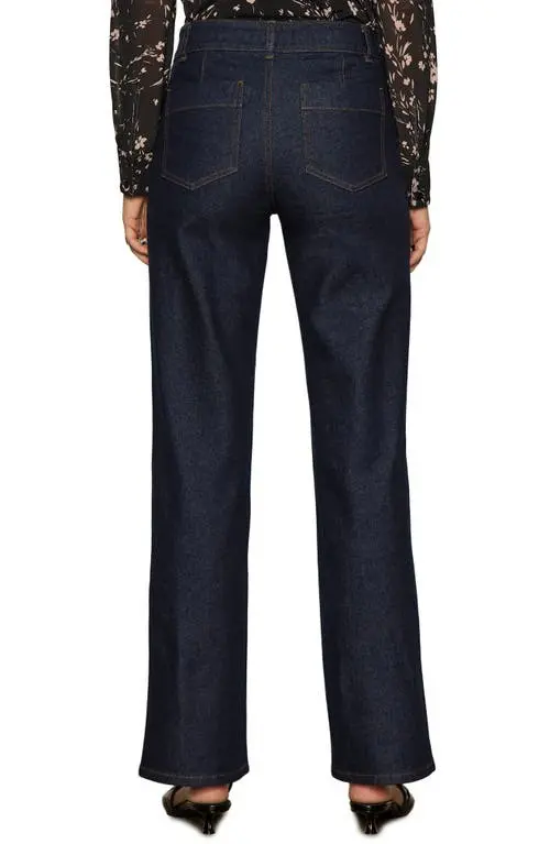 Sanctuary Marine Mid-rise Straight Leg Jeans