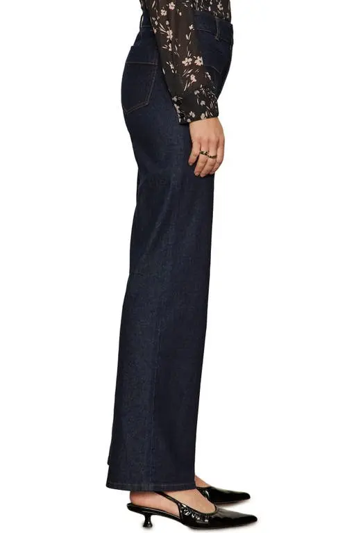 Sanctuary Marine Mid-rise Straight Leg Jeans