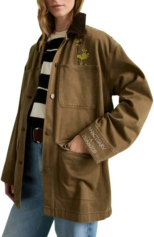 Sanctuary Save Our Planet Canvas Jacket