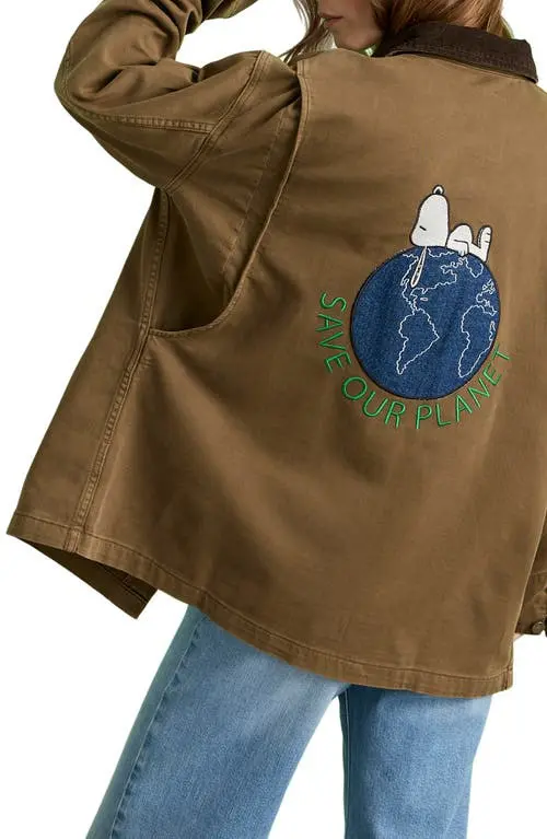 Sanctuary Save Our Planet Canvas Jacket