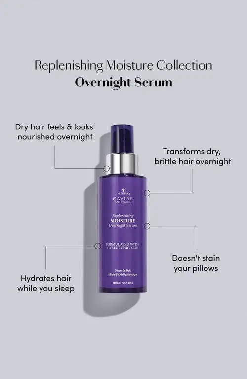 ALTERNA Caviar Anti-aging Replenishing Moisture Overnight Serum - None