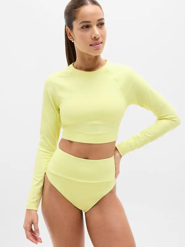 Athleta Crop Rashguard - Spark
