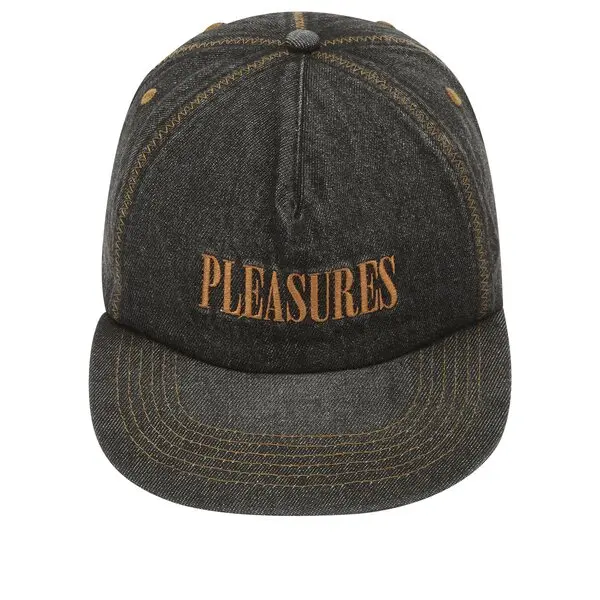 PLEASURES Zig Zag Denim Cap